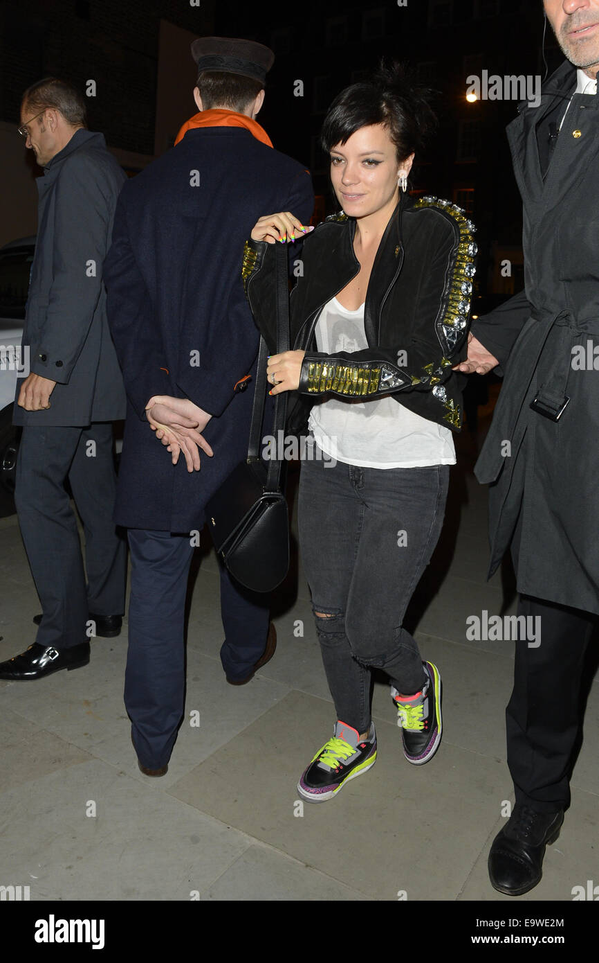 Prada afterparty at the Chiltern Firehouse restaurant in Marylebone ...