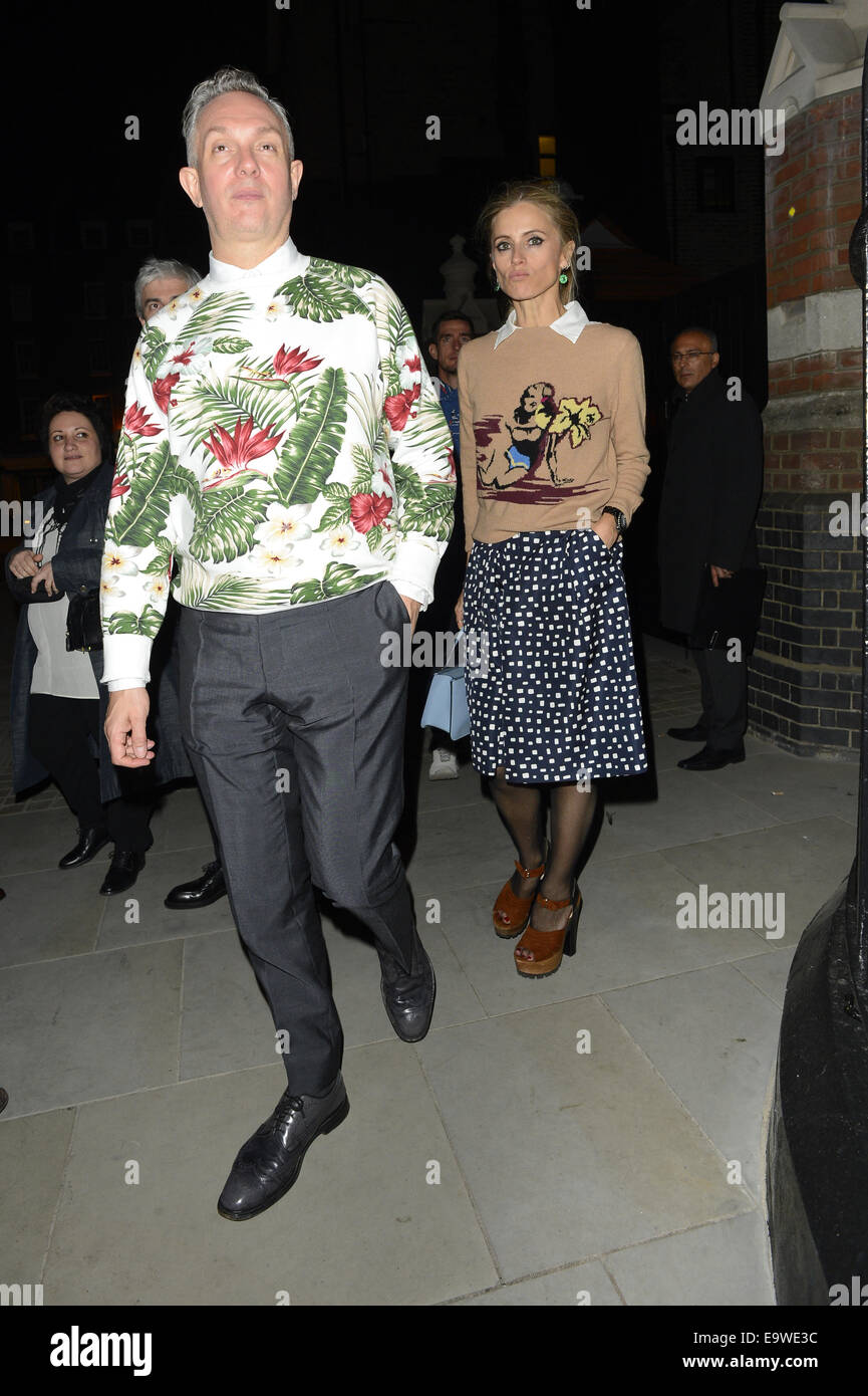 Prada afterparty at the Chiltern Firehouse restaurant in Marylebone ...