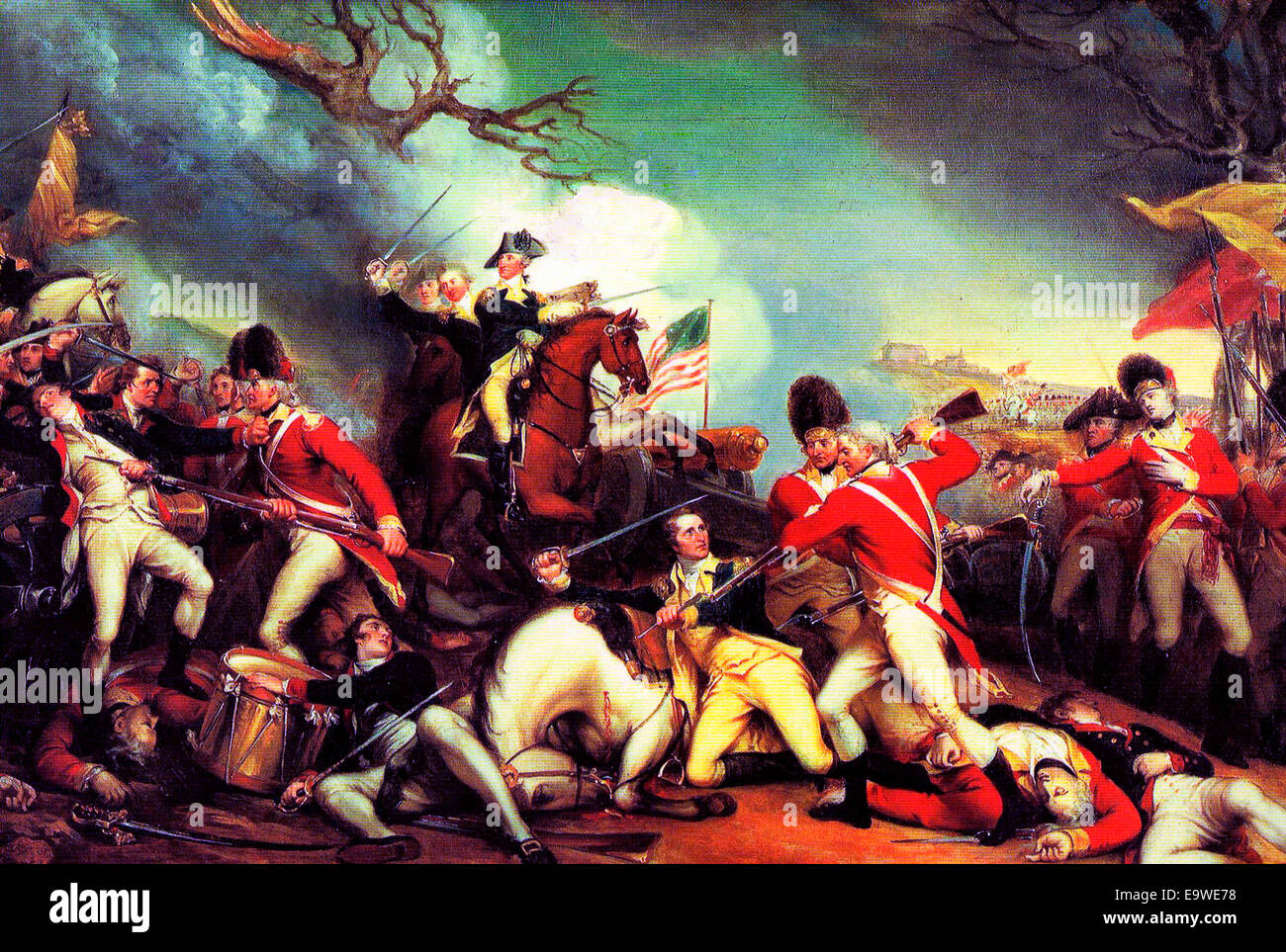 American Revolution Battle Paintings