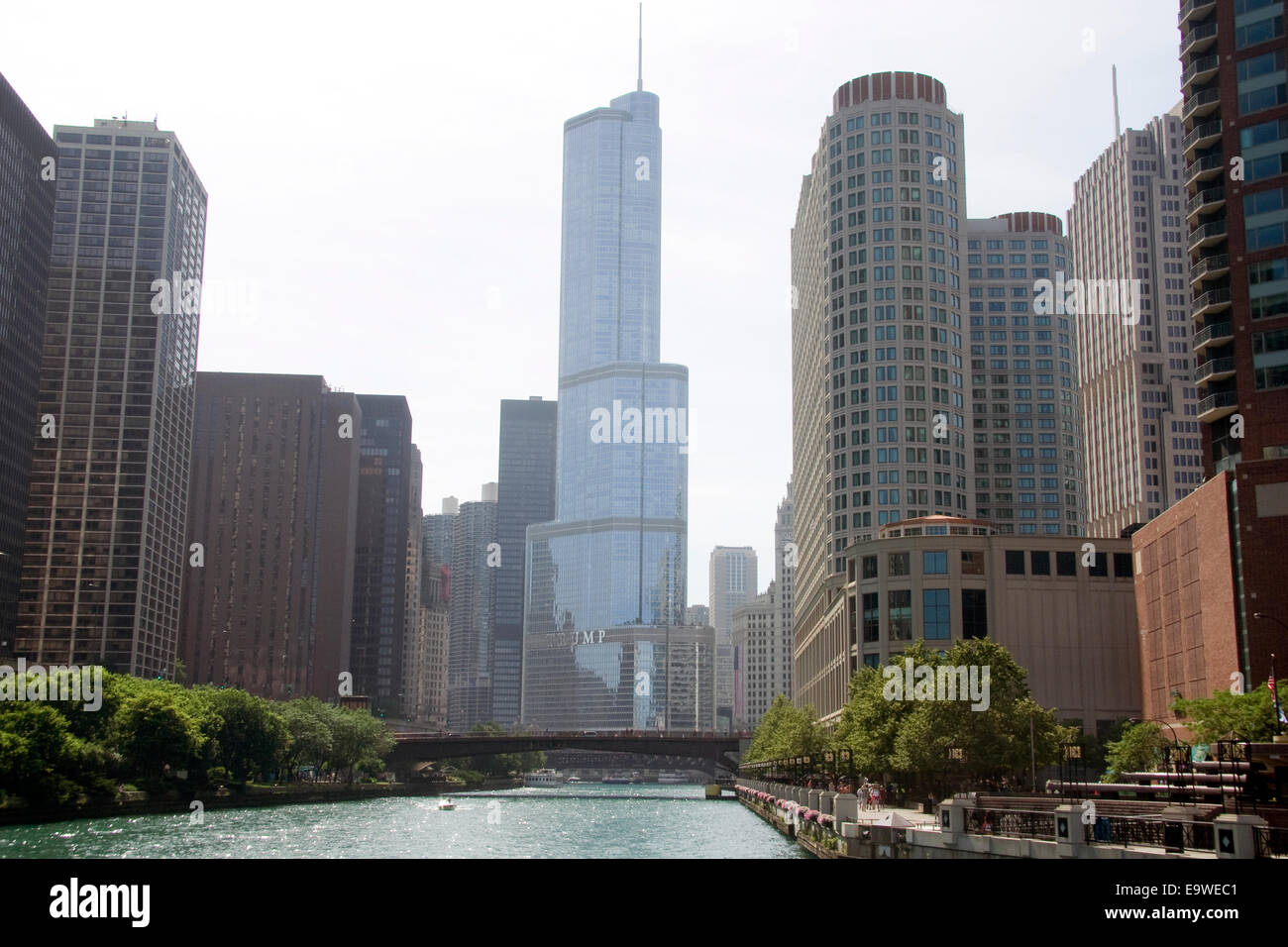 Chicago Buildings. Architecture Stock Photo - Alamy