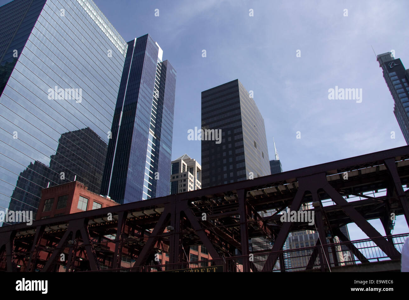 Chicago Buildings. Architecture Stock Photo - Alamy