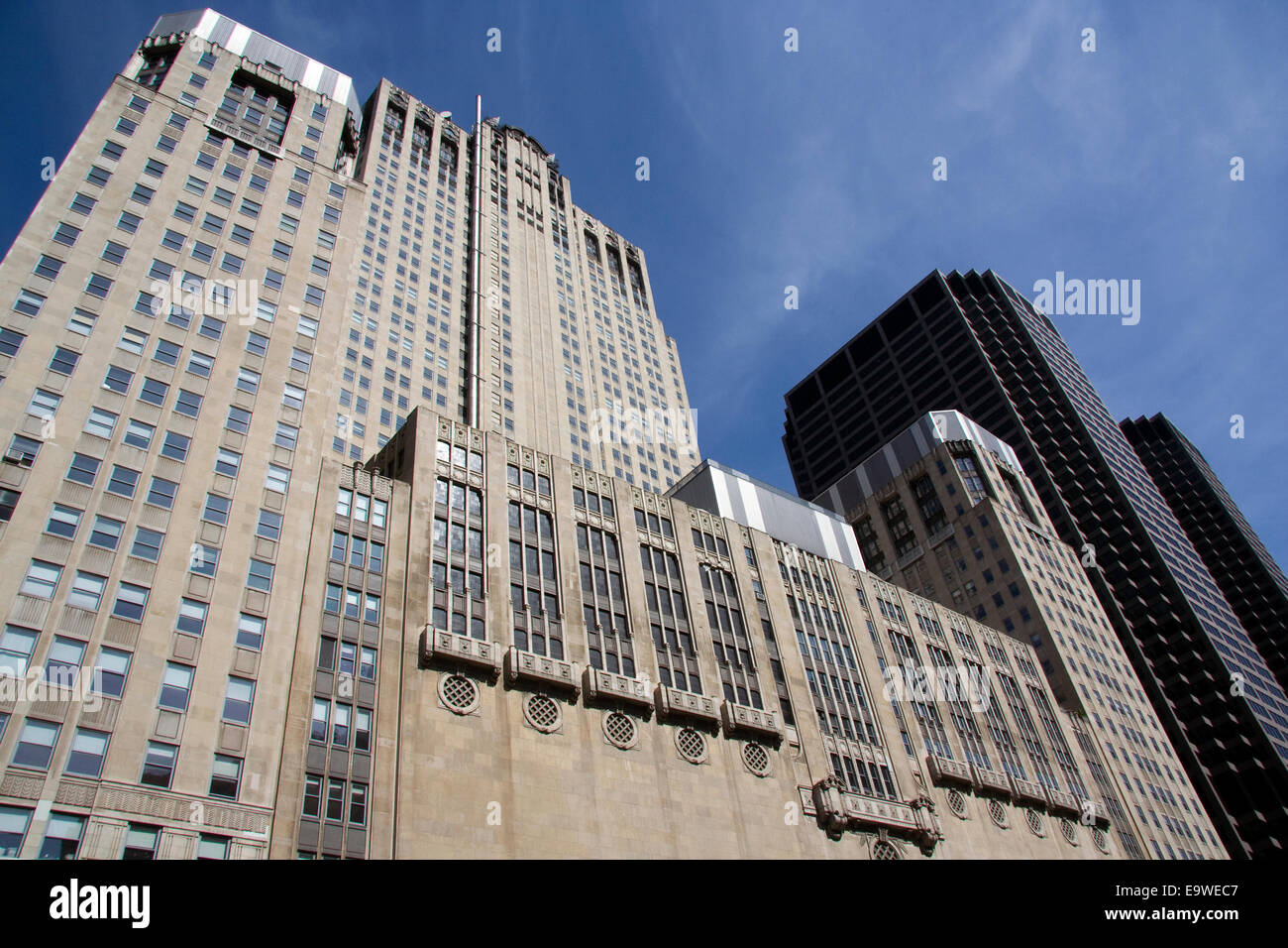 Chicago Buildings. Architecture Stock Photo - Alamy