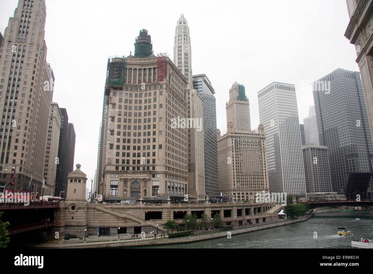 Chicago Buildings. Architecture Stock Photo - Alamy