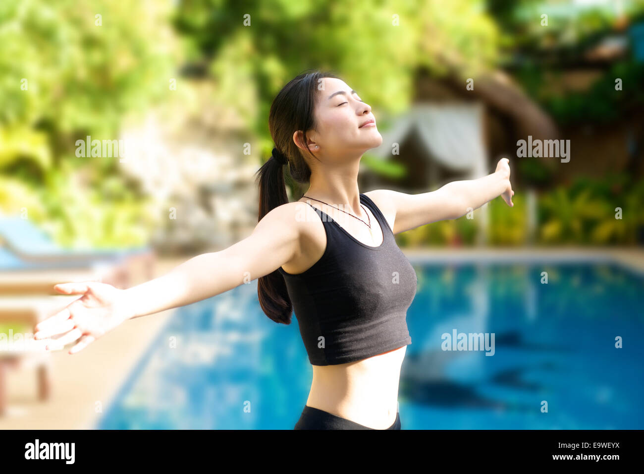 Female in outfit hi-res stock photography and images - Alamy