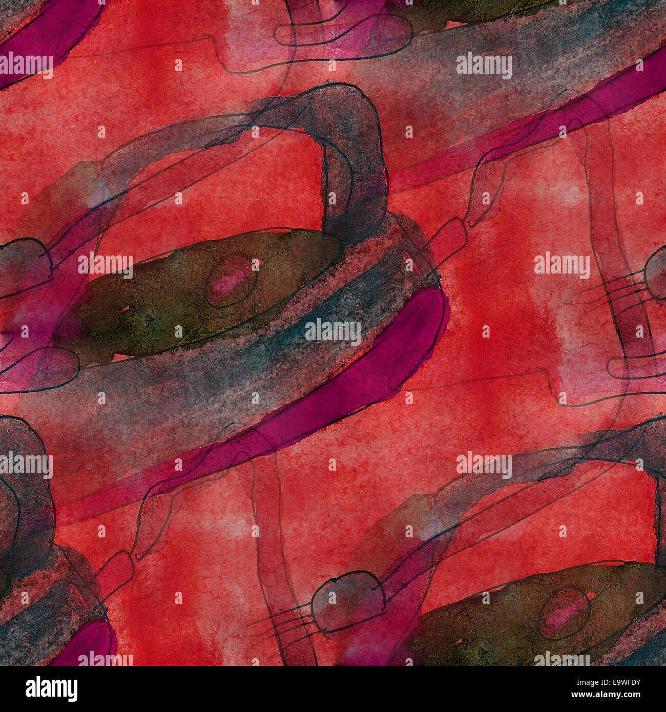 artist seamless pink, violet cubism abstract art texture waterco Stock ...