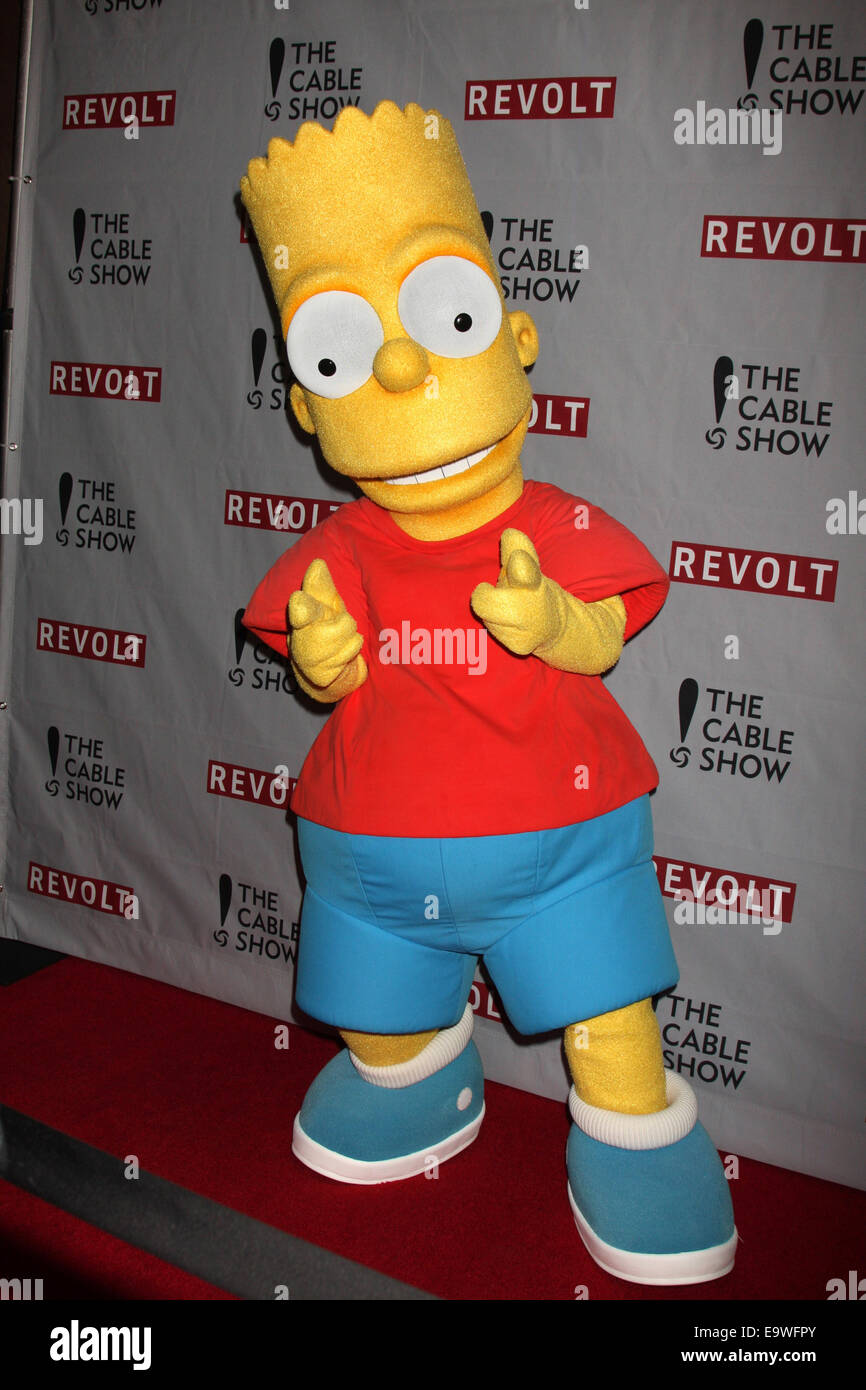 NCTA Celebration of Cable Television Featuring: Bart Simpson Where: Los ...