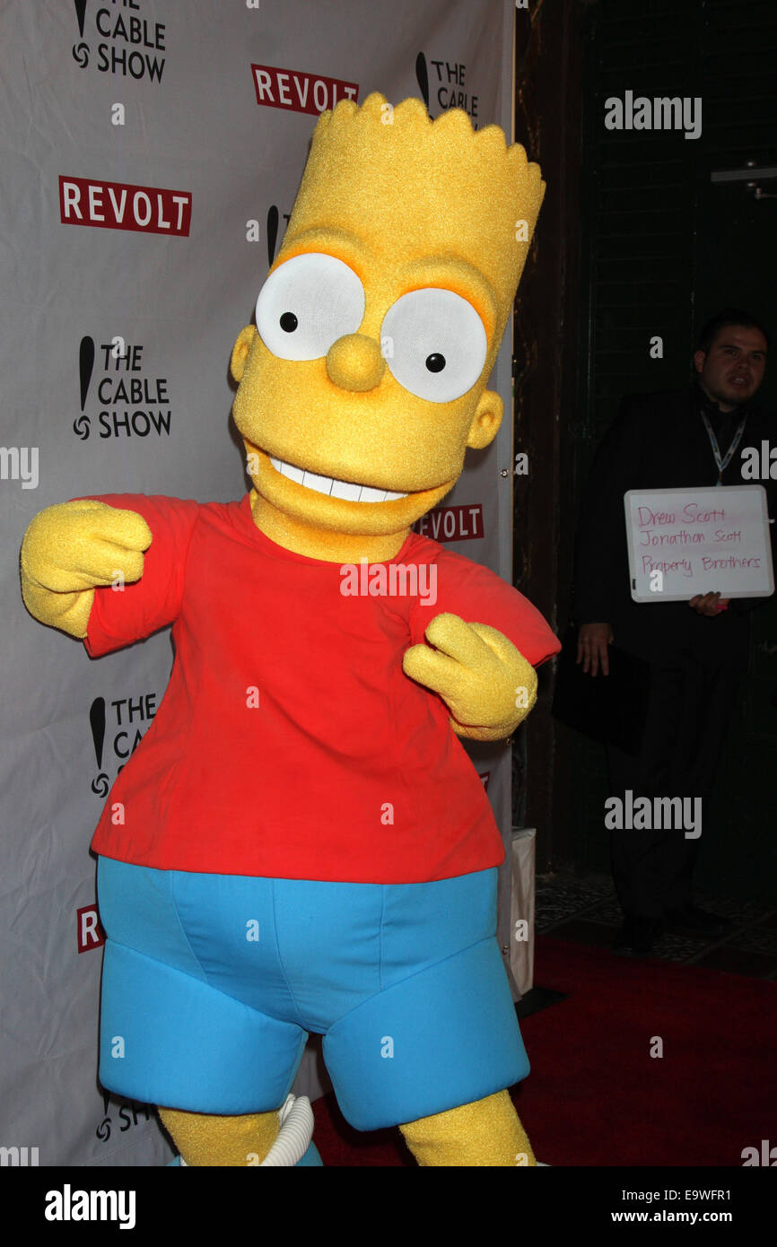 NCTA Celebration of Cable Television Featuring: Bart Simpson Where: Los ...