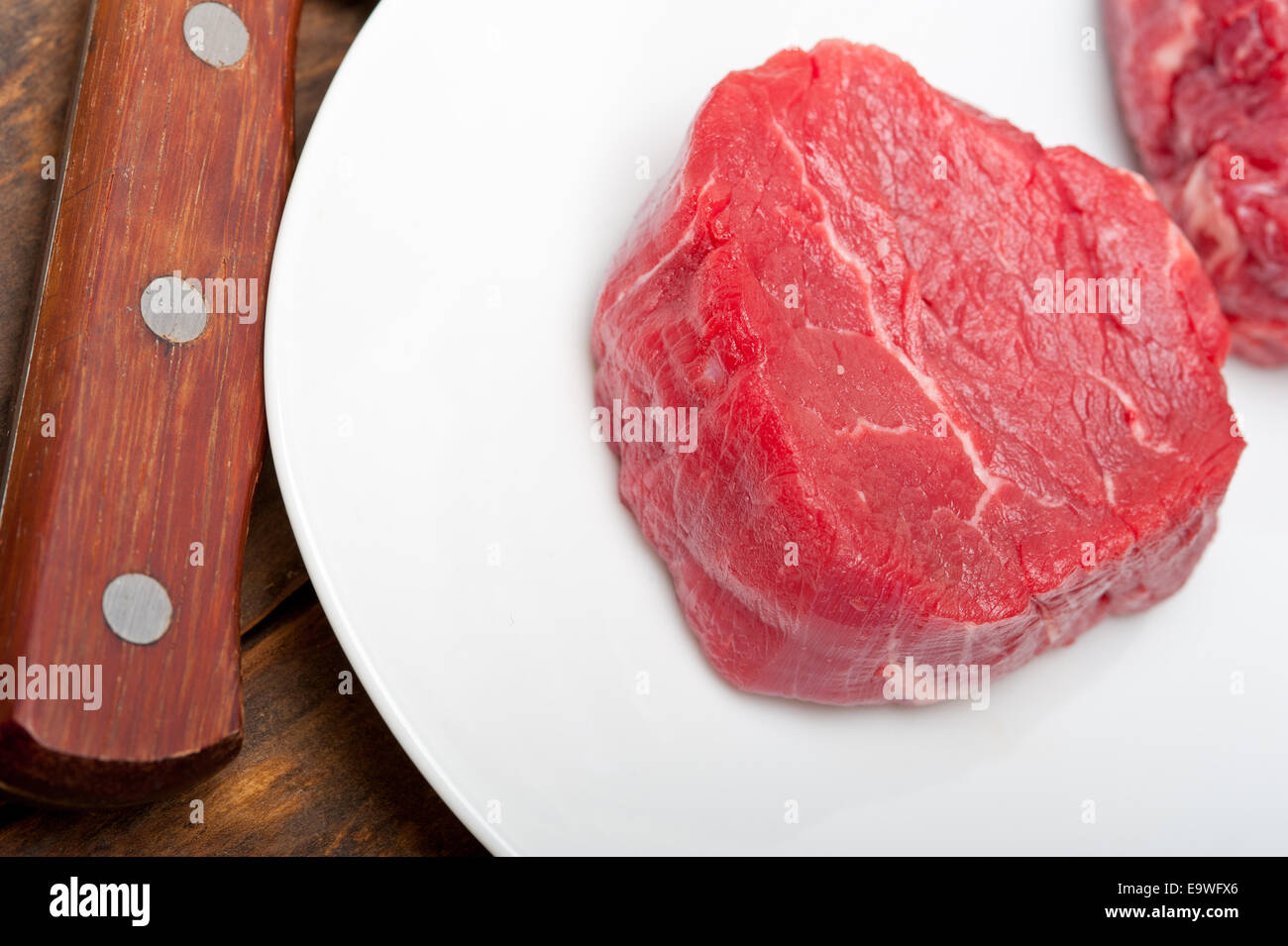 Raw filet mignon hi-res stock photography and images - Alamy