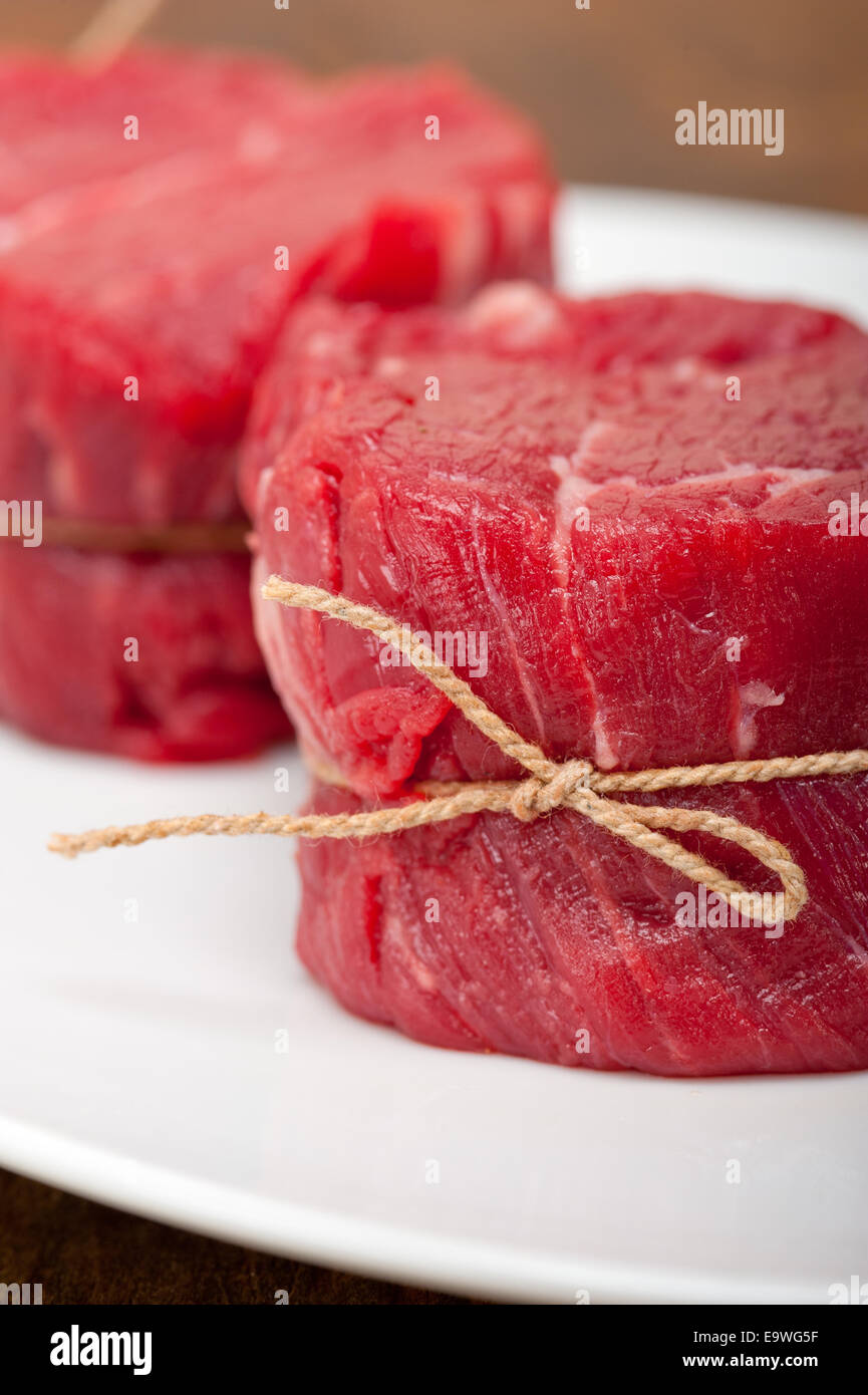 Raw filet mignon hi-res stock photography and images - Alamy
