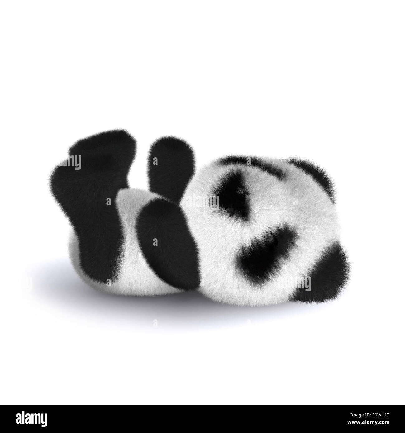 3d cute baby panda bear hi-res stock photography and images - Alamy