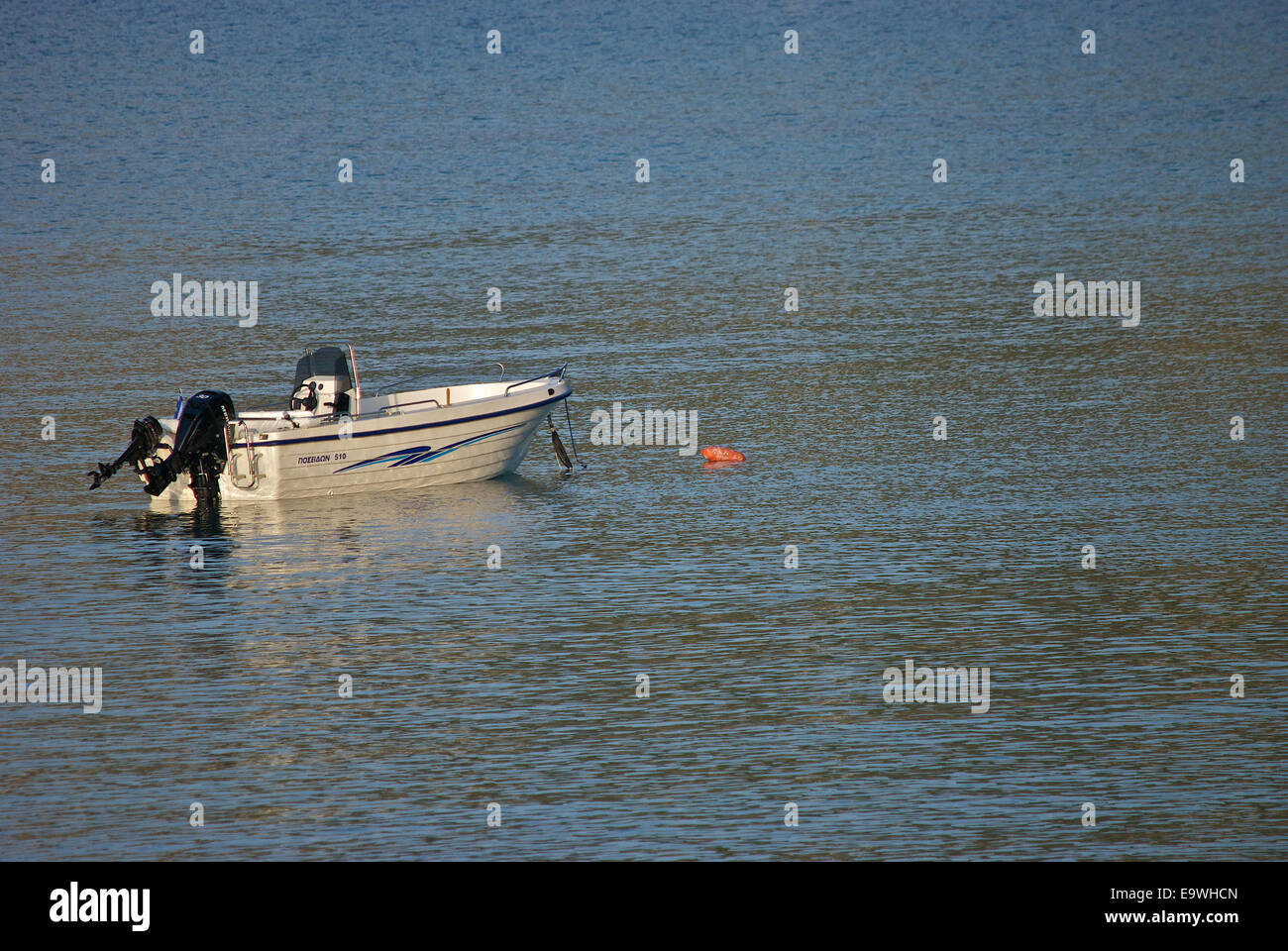Anchored motorboat hi-res stock photography and images - Alamy