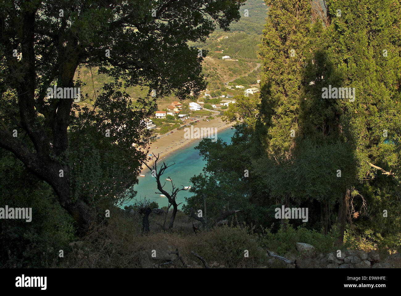 Beach from above Stock Photo - Alamy