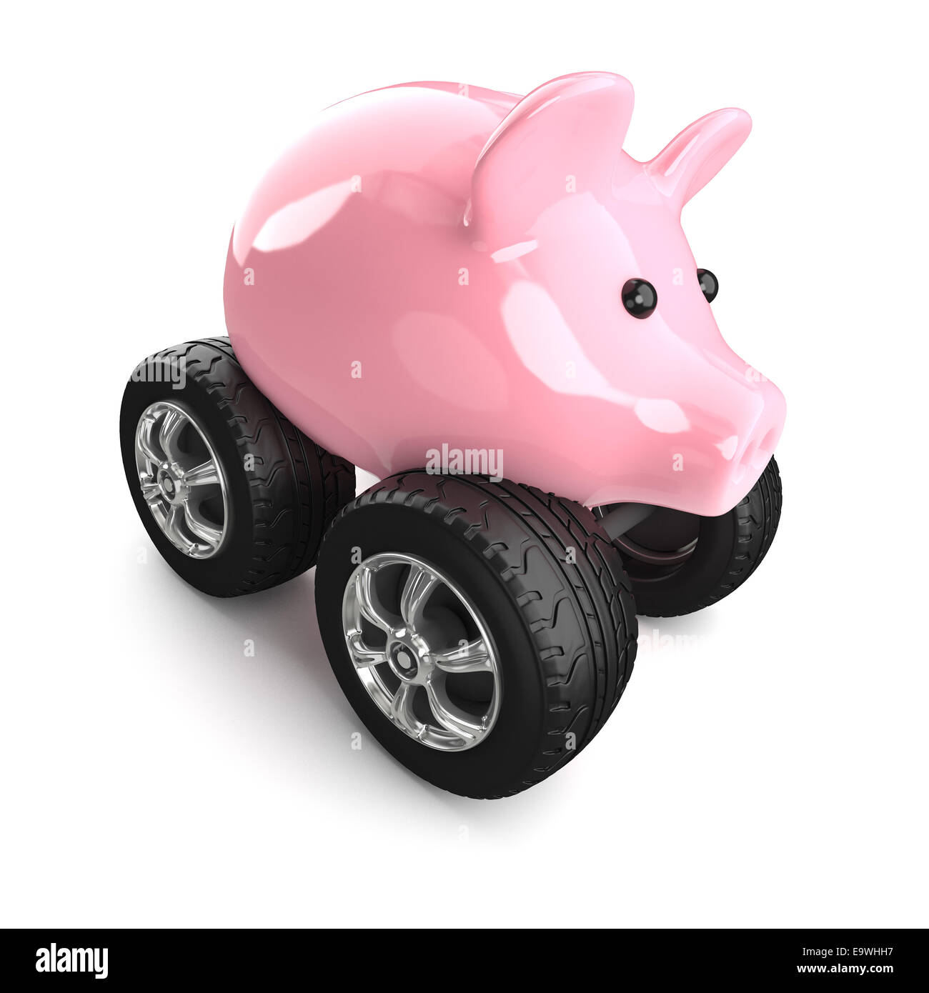 Your bank on wheels Cut Out Stock Images & Pictures - Alamy