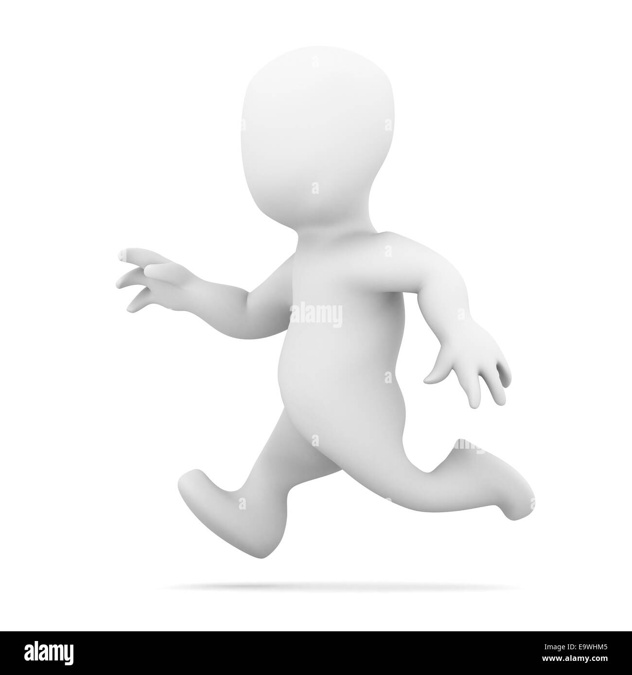 Man running cartoon Black and White Stock Photos & Images - Alamy