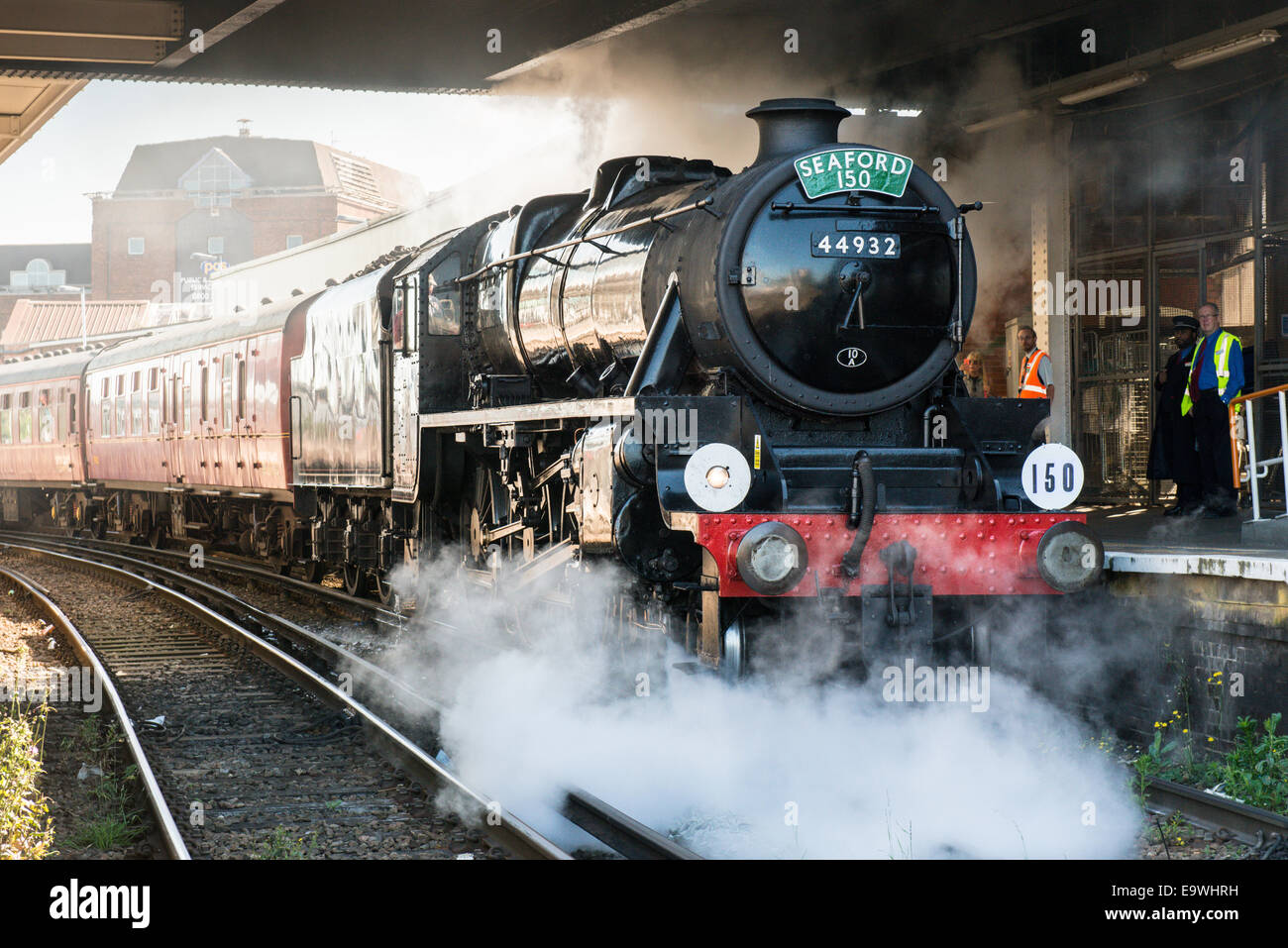 Black five locomotive hi-res stock photography and images - Alamy