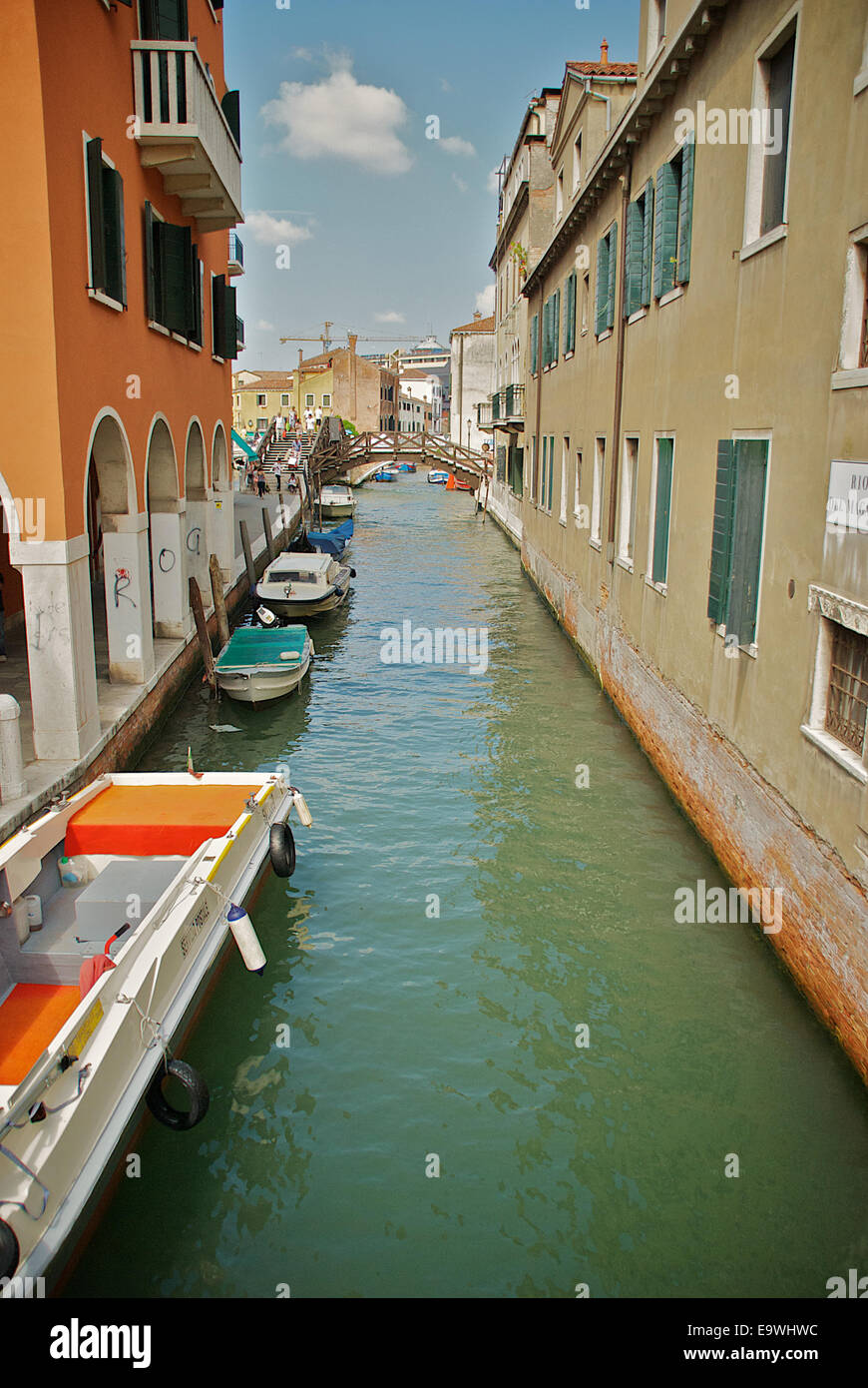 Small canal in Venice Stock Photo - Alamy