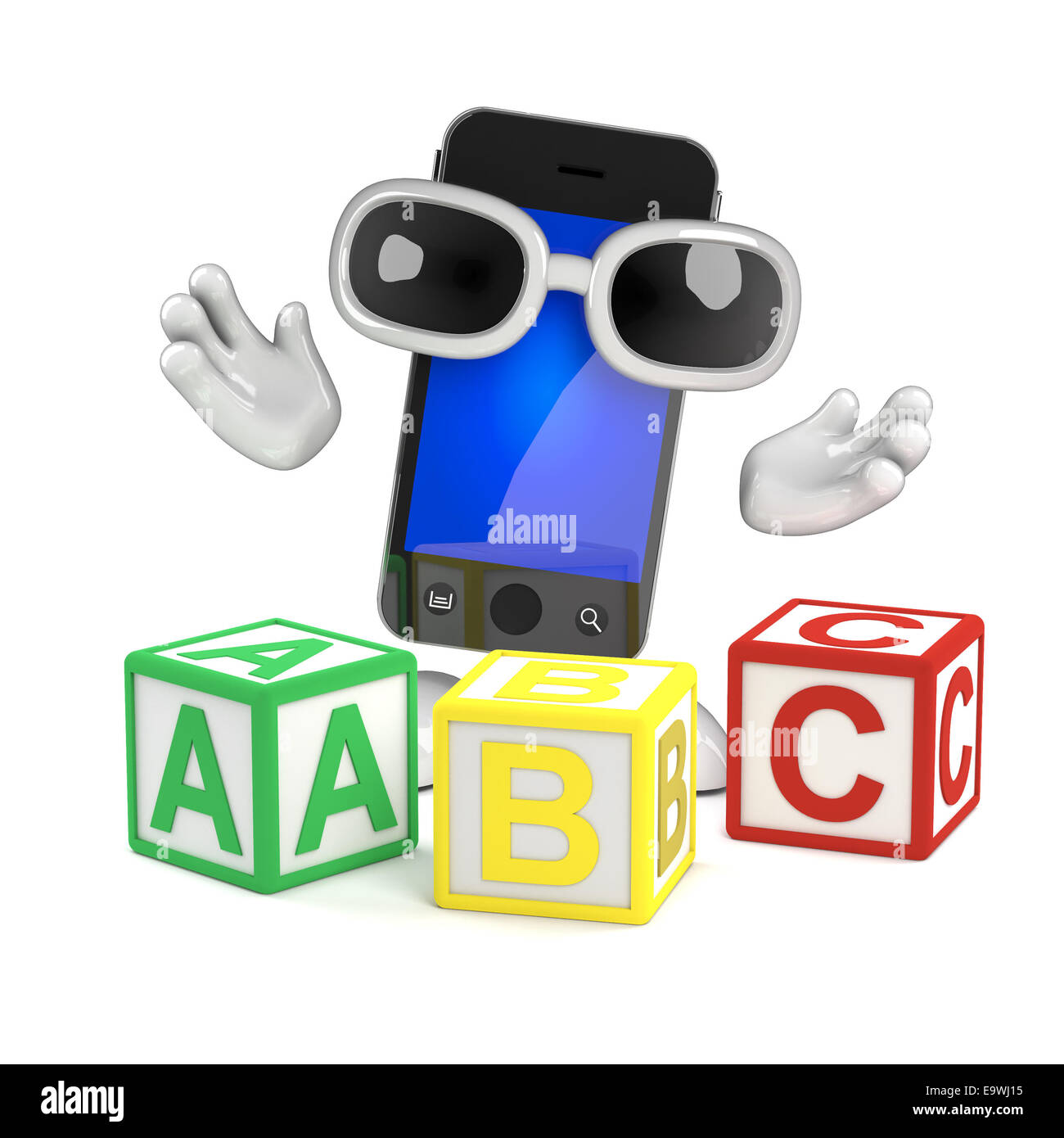 Digital apps blocks hi-res stock photography and images - Alamy