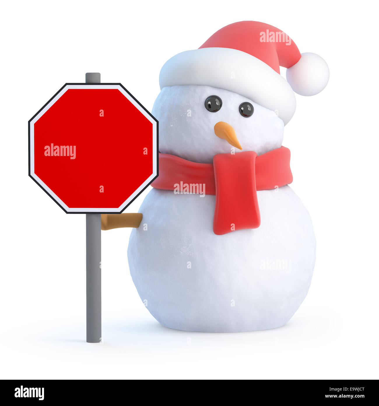 Snowman road Cut Out Stock Images & Pictures - Alamy