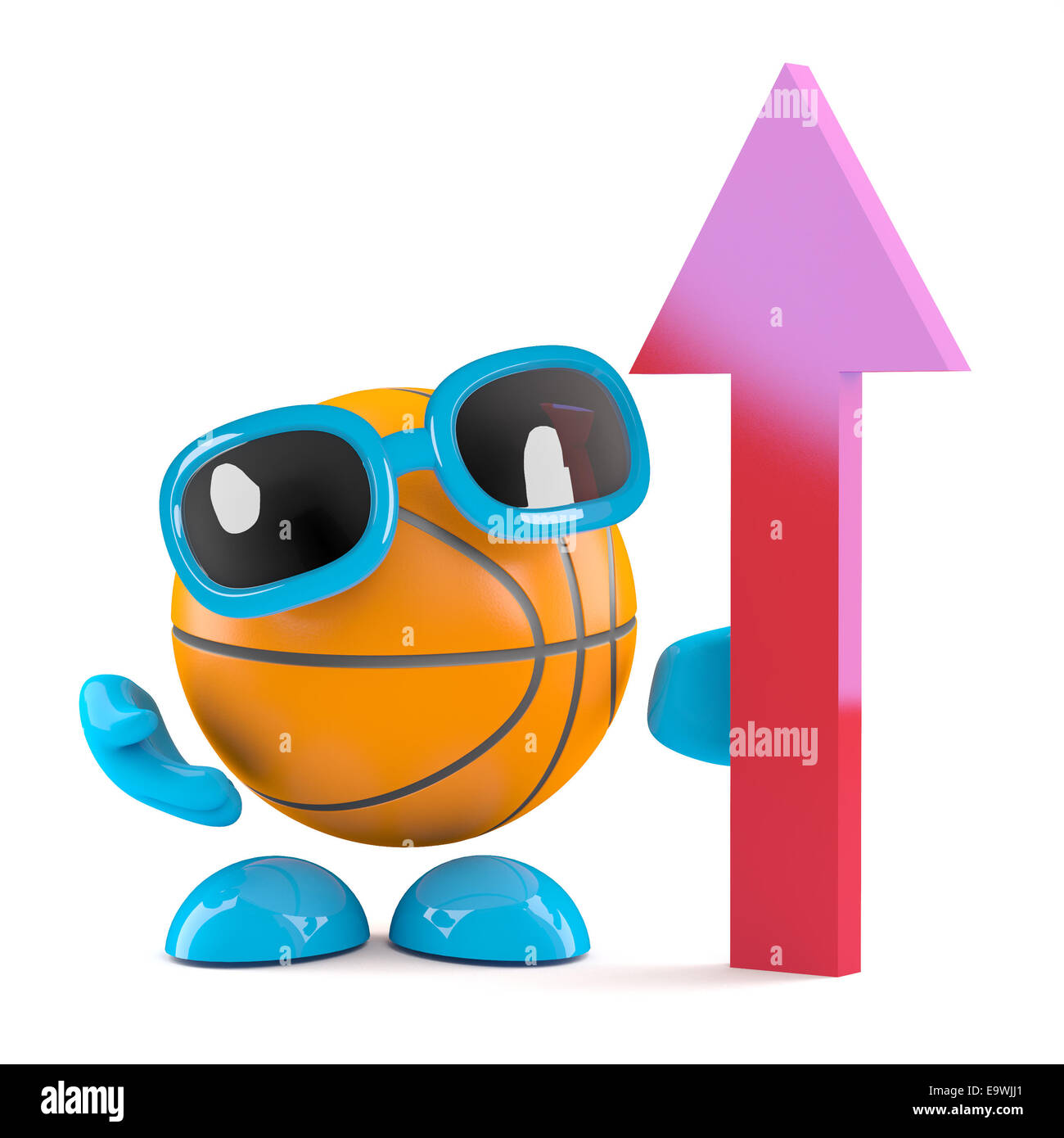 Upward pointing arrow hi-res stock photography and images - Alamy
