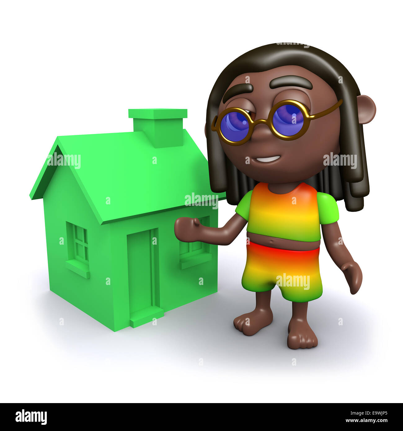 Rastafari house hi-res stock photography and images - Alamy
