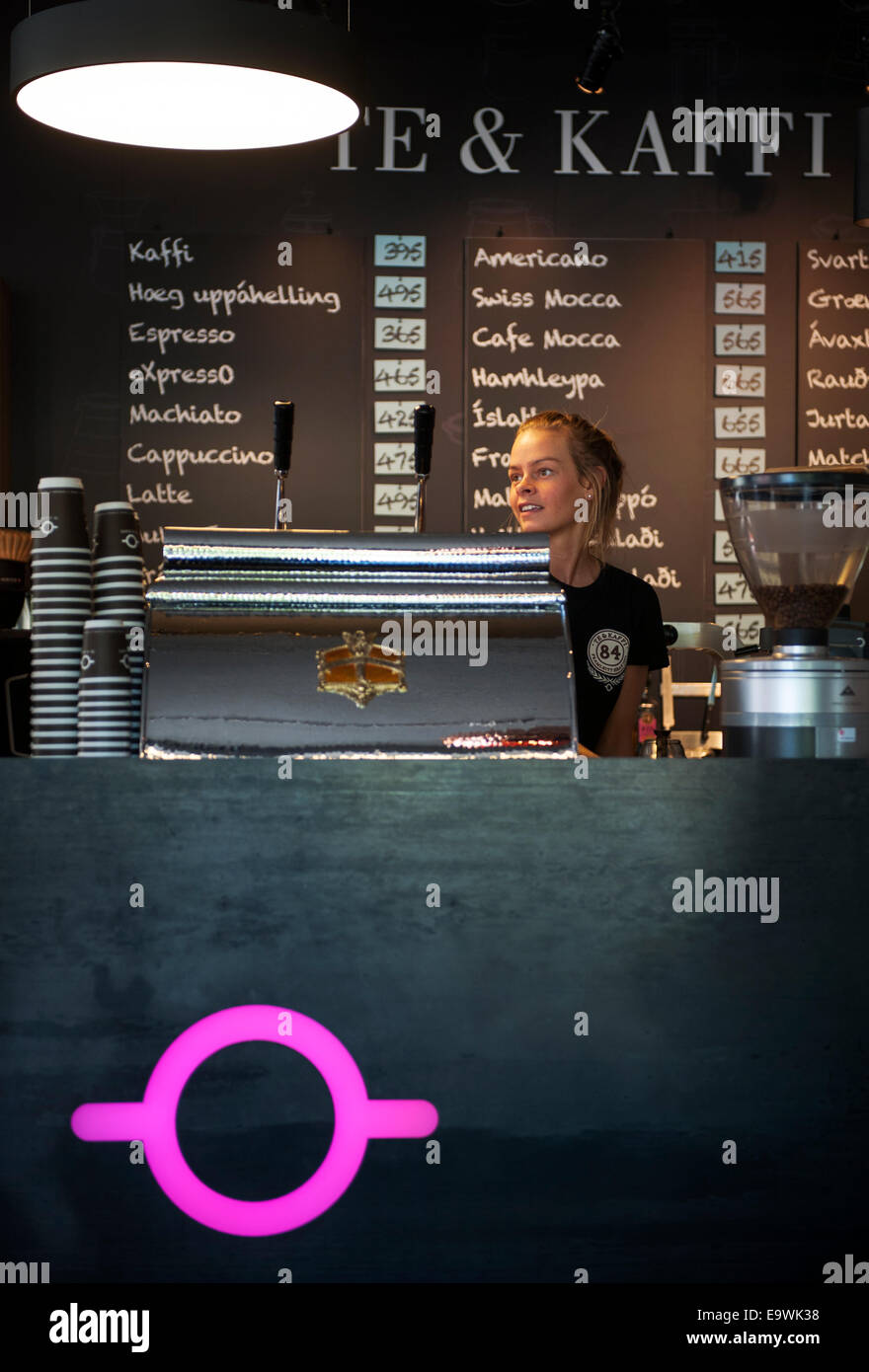 Reykjavik cafe te hi-res stock photography and images - Alamy