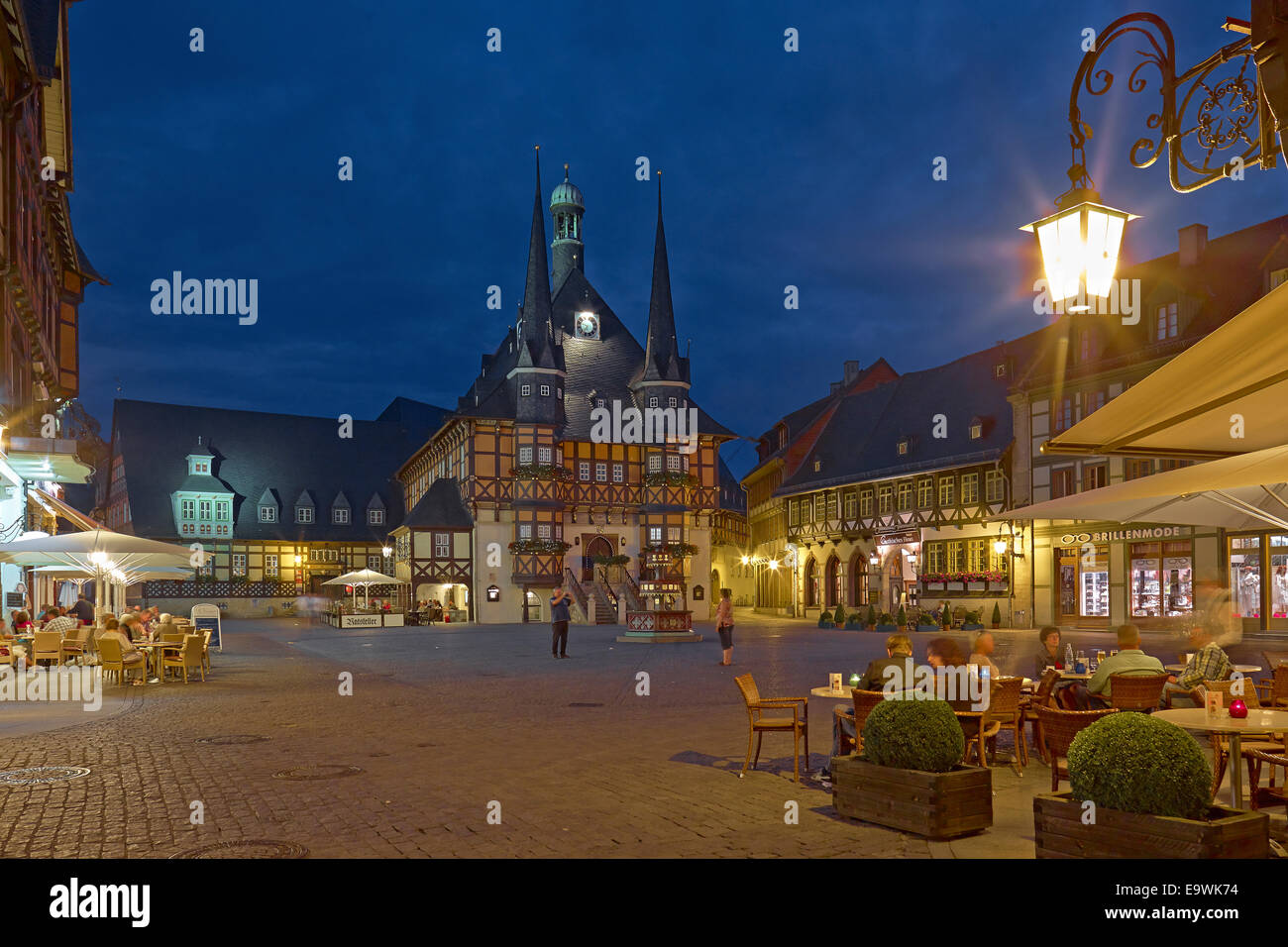 City Hall in Wernigerode, Germany Stock Photo - Alamy