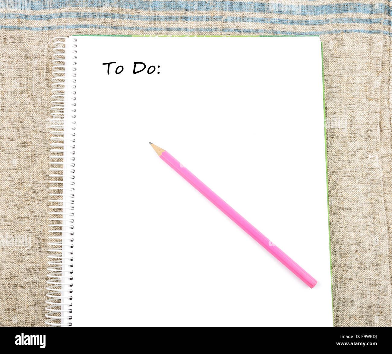 Spiral book Stock Photo - Alamy