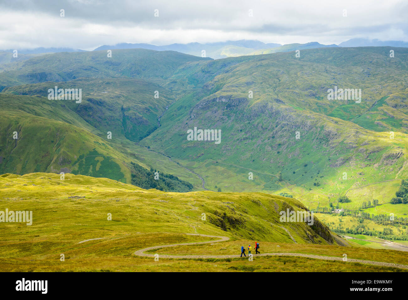 Lake district path restored hi-res stock photography and images - Alamy