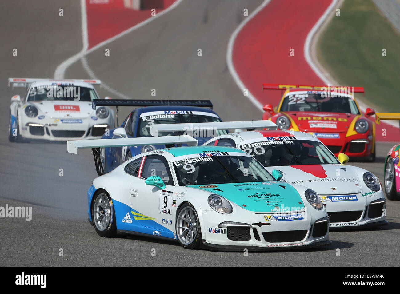 Motorsports: Porsche Mobil 1 Supercup Austin 2014, Christopher Zöchling ...