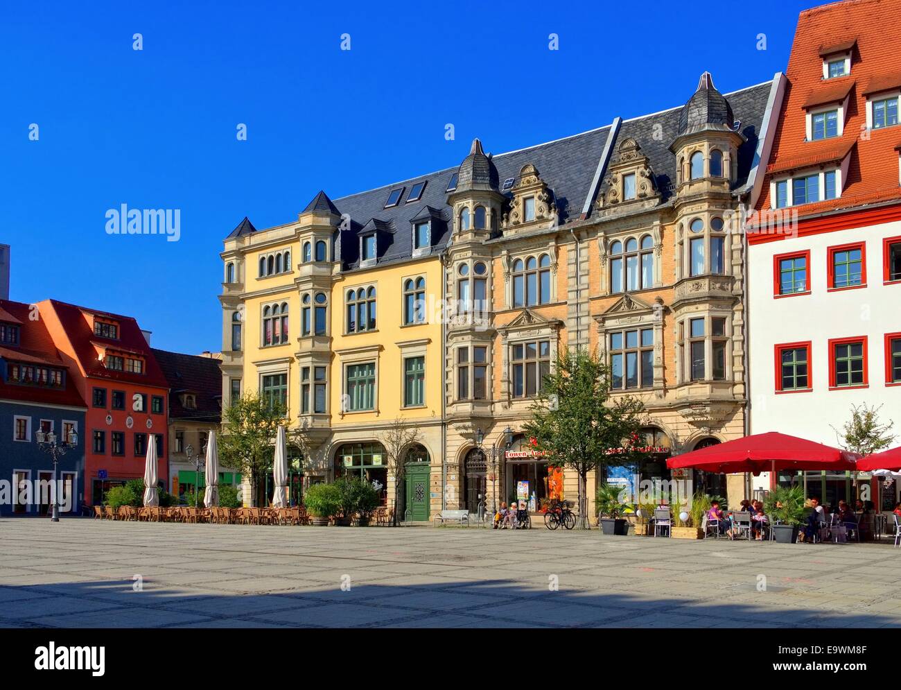 Zwickau Hauptmarkt - Zwickau main square 02 Stock Photo - Alamy