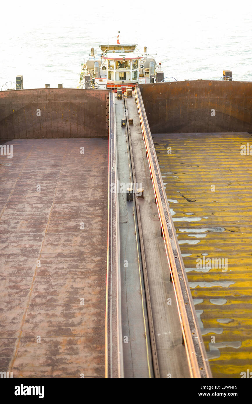 Empty cargo ship hi-res stock photography and images - Alamy