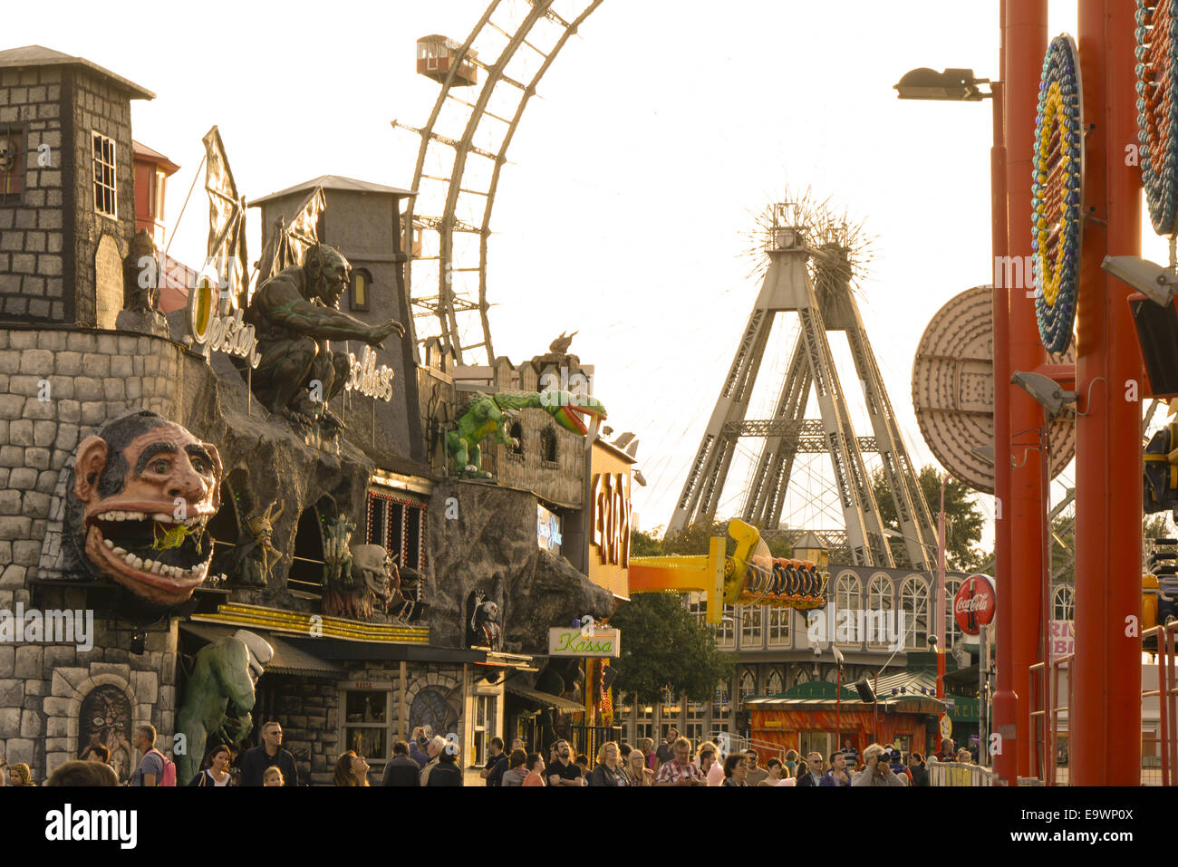 Prater, Riesenrad, Giant Ferry Wheel, Vienna, Austria, 2. district ...