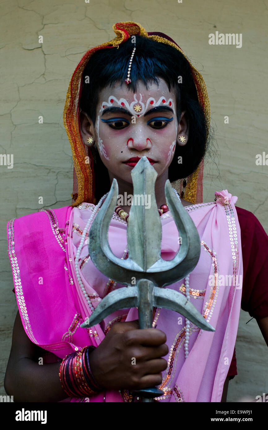 Devi Durga Face Stock Photos & Devi Durga Face Stock Images - Alamy