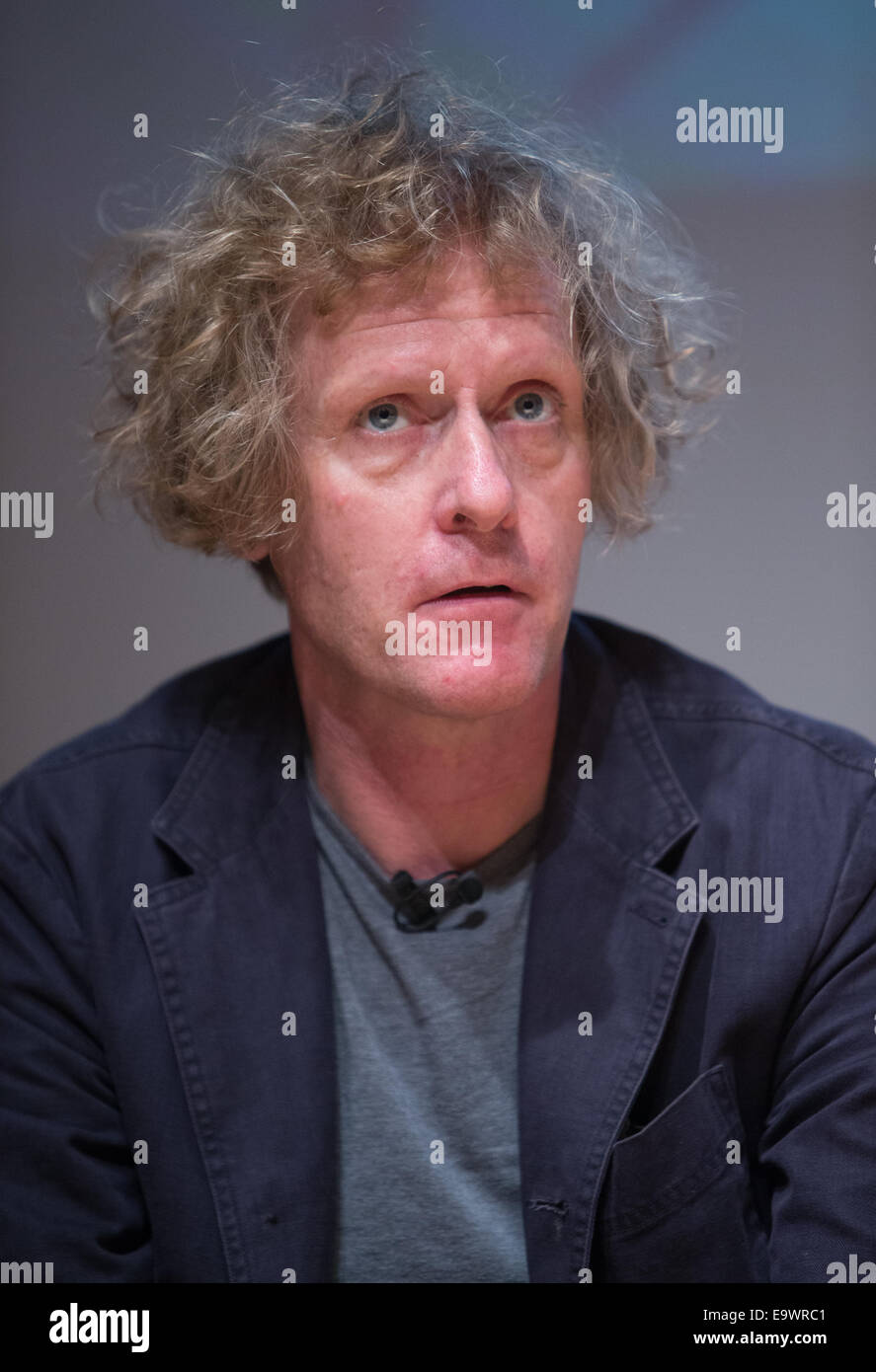 Grayson Perry discussing his exhibition at the National Portrait ...