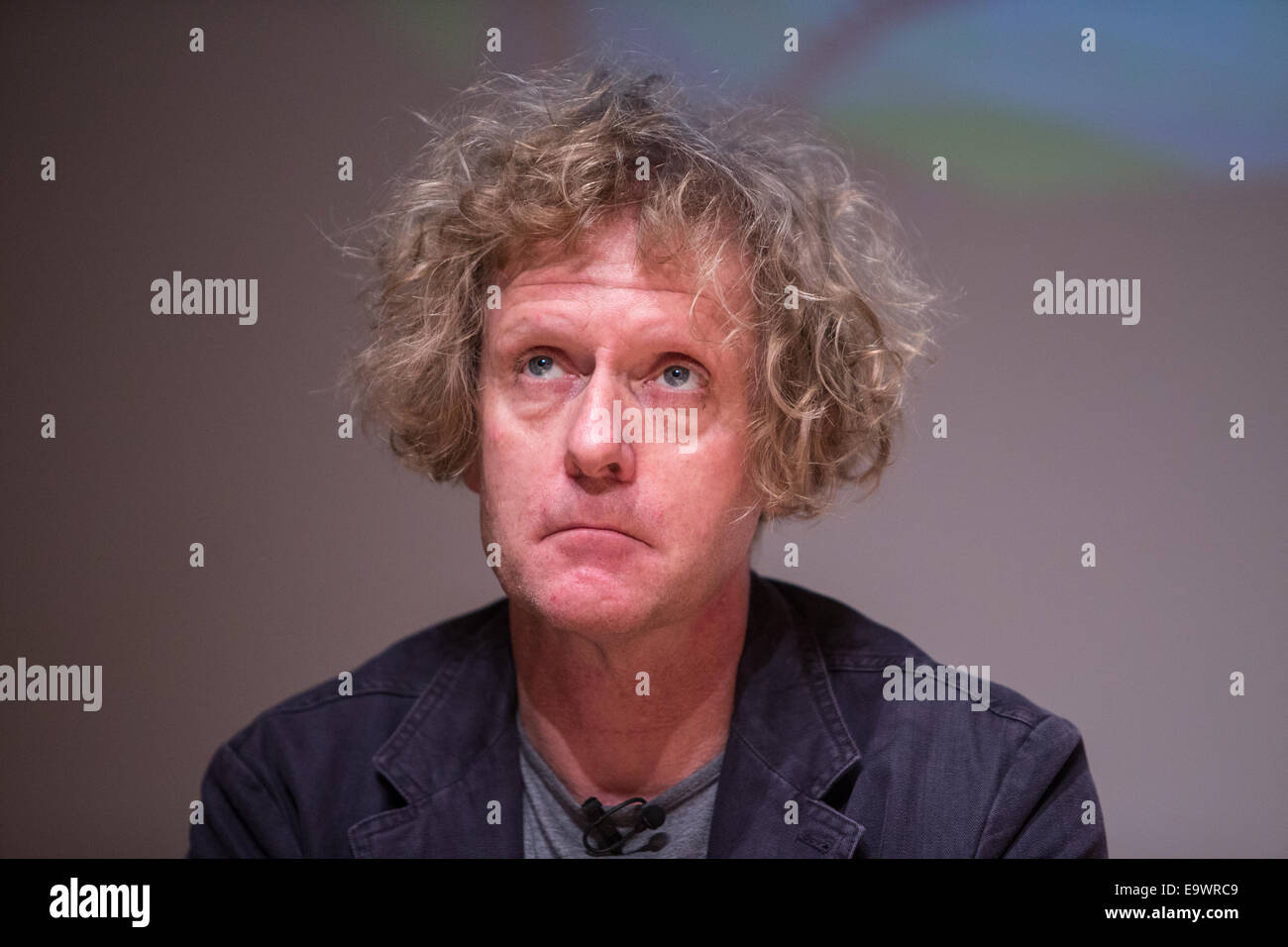 Grayson Perry discussing his exhibition at the National Portrait ...