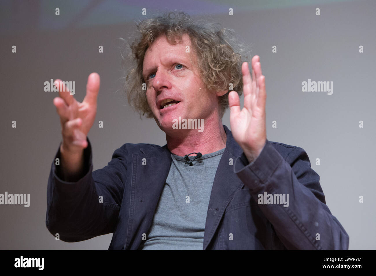 Grayson Perry discussing his exhibition at the National Portrait ...