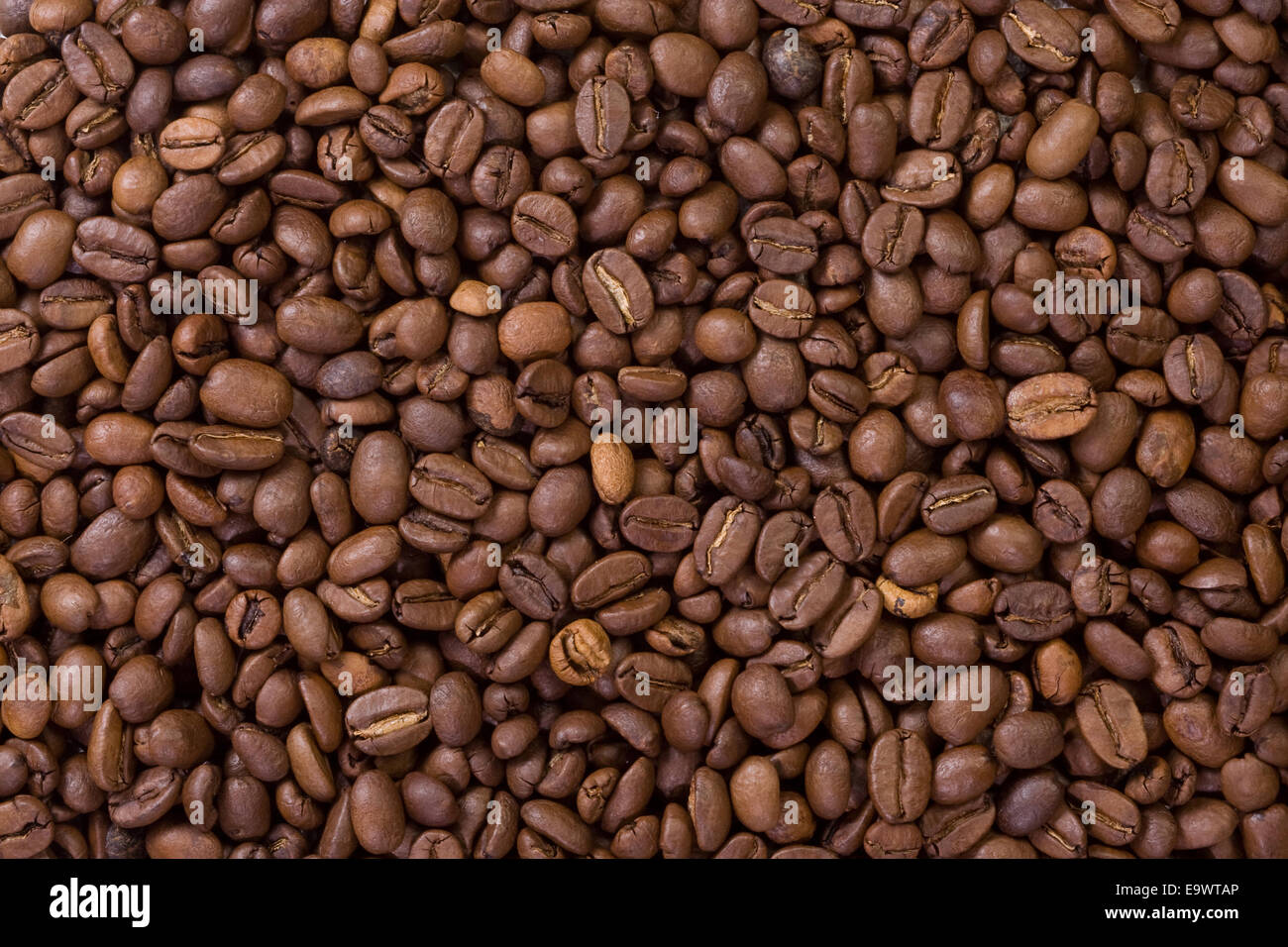 closeup coffee beans as texture Stock Photo - Alamy