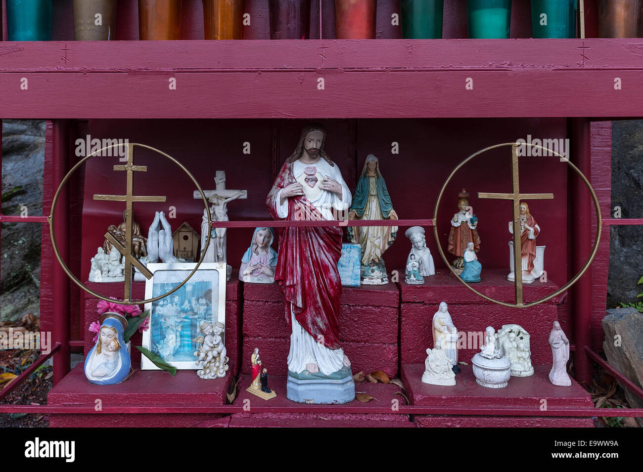 Catholic shrine, Wilkes-Barre, Pennsylvania, USA Stock Photo - Alamy