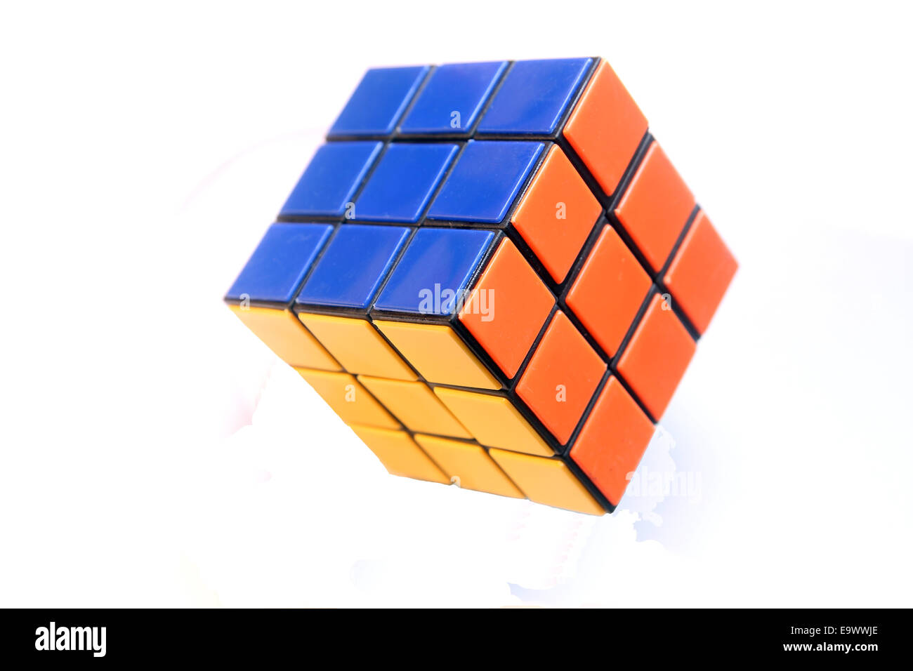 still life of rubik cube Stock Photo - Alamy