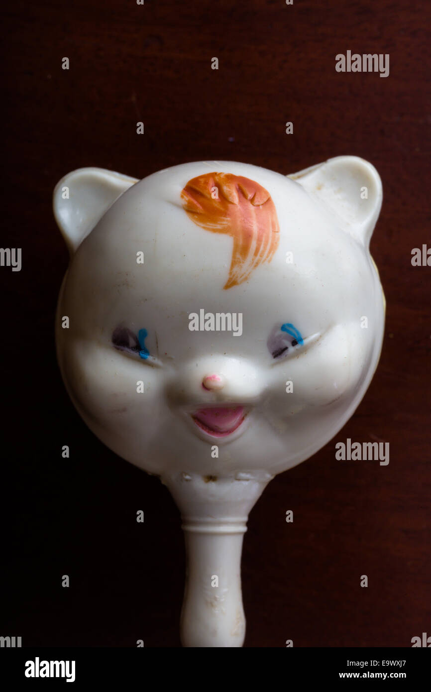 Antique baby rattle hi-res stock photography and images - Alamy