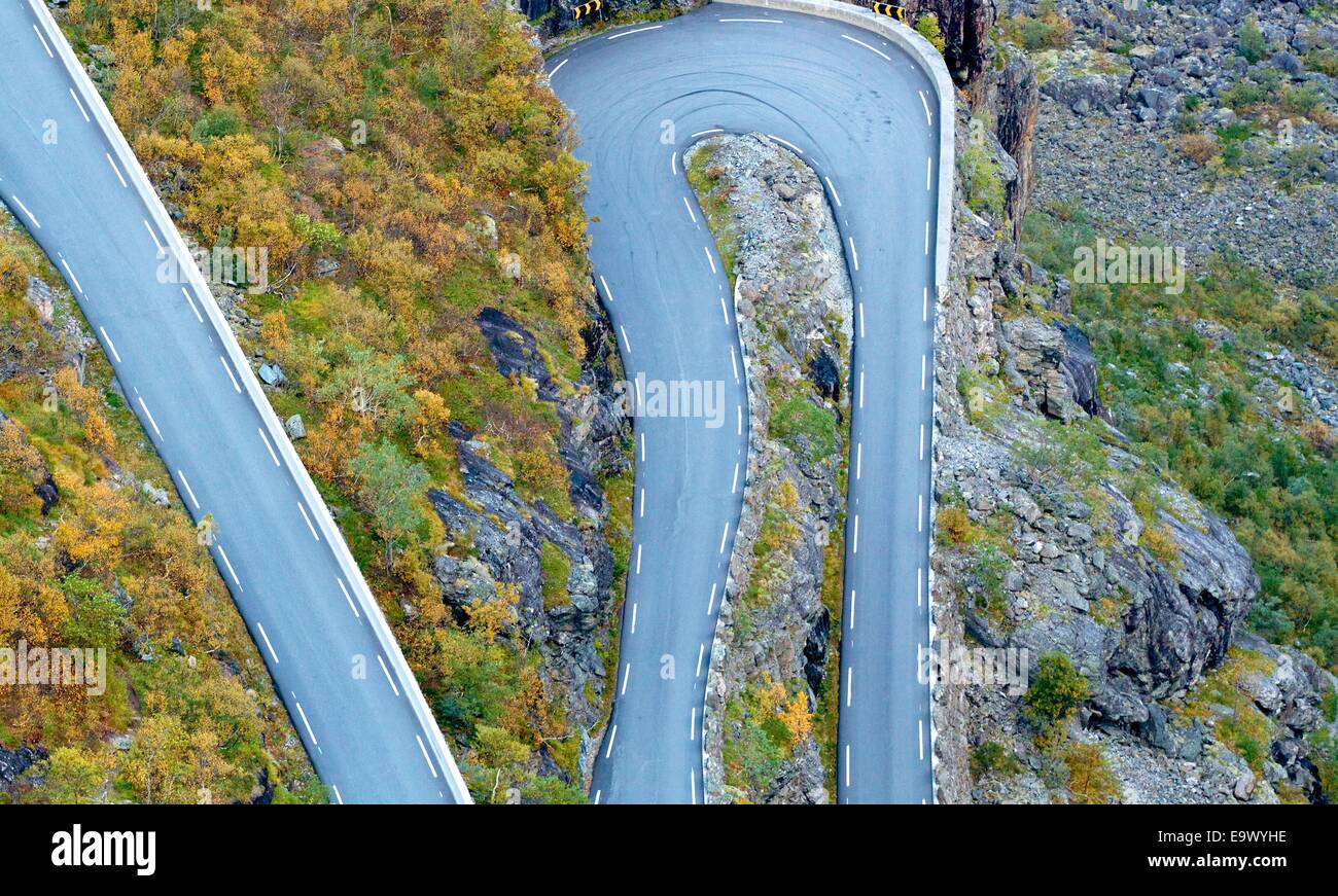 Troll road hi-res stock photography and images - Alamy