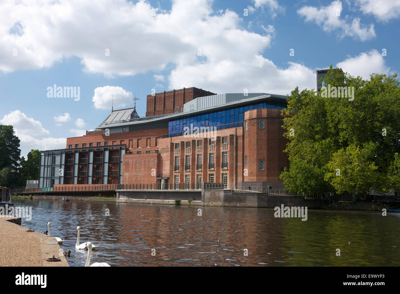 Royal Shakespeare Theatre in Stratford Upon Avon Stock Photo - Alamy