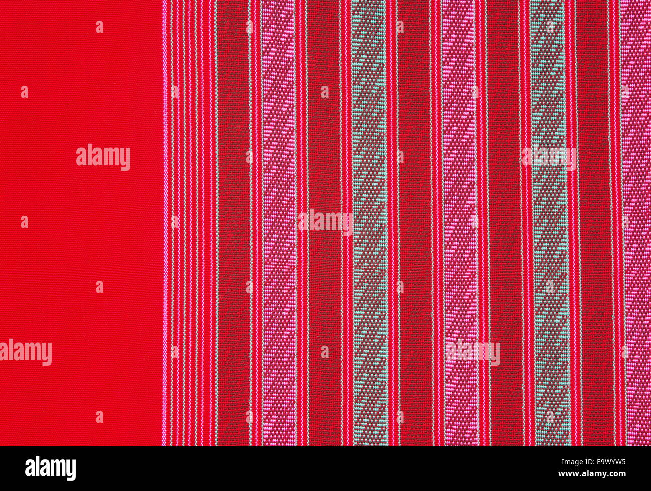 Fabric cloth pattern and texture color red Stock Photo - Alamy