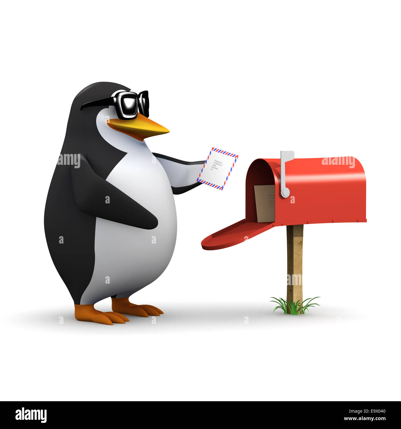 Getting mail from a mailbox hi-res stock photography and images - Alamy