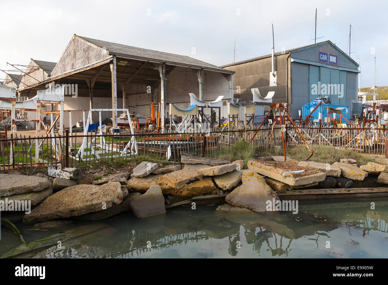 Three Gates pontoon Medina Boat Yard South Boats, old GBR Challenge ...
