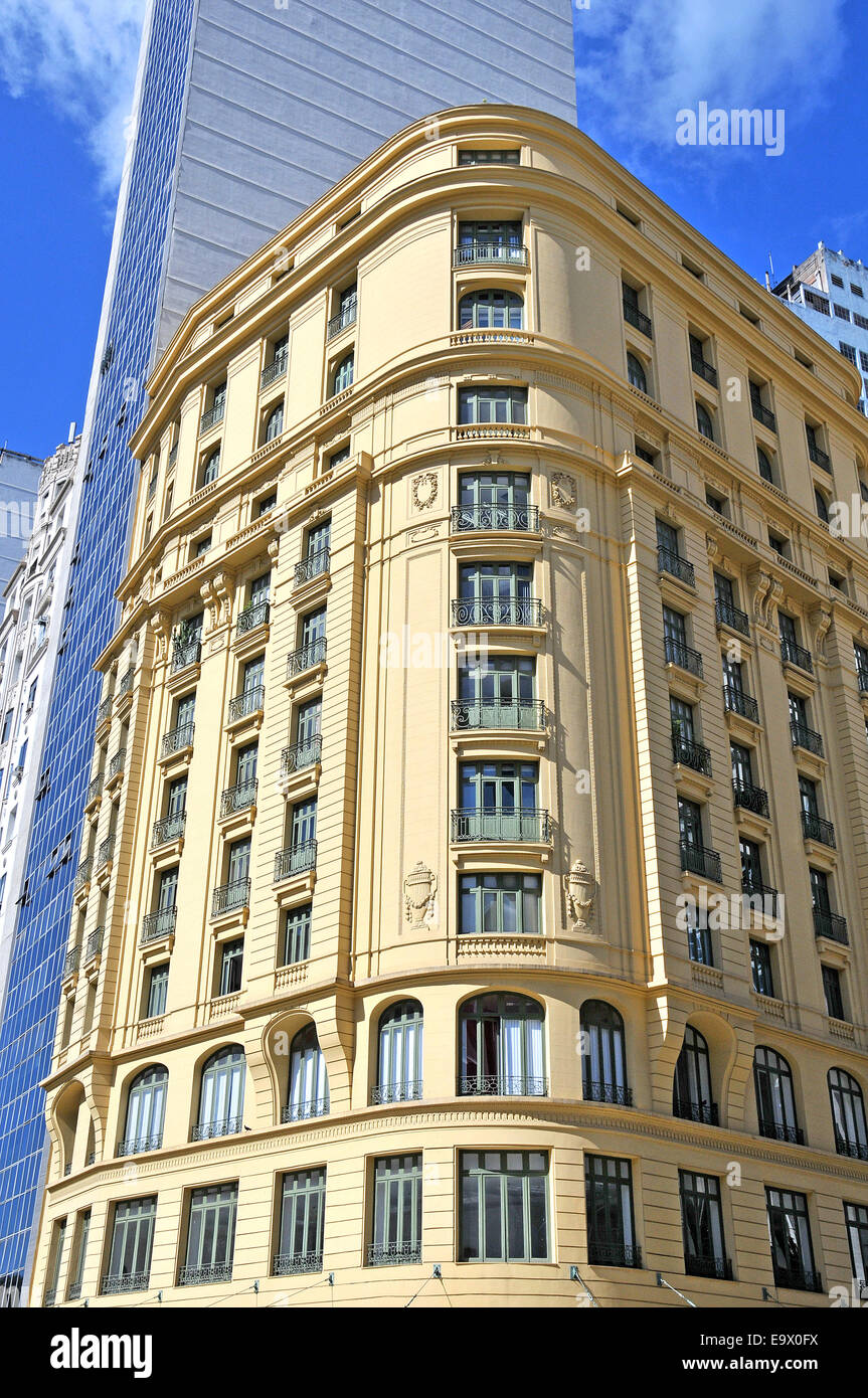 baroque building, Centro district, Rio de Janeiro, Brazil Stock Photo ...