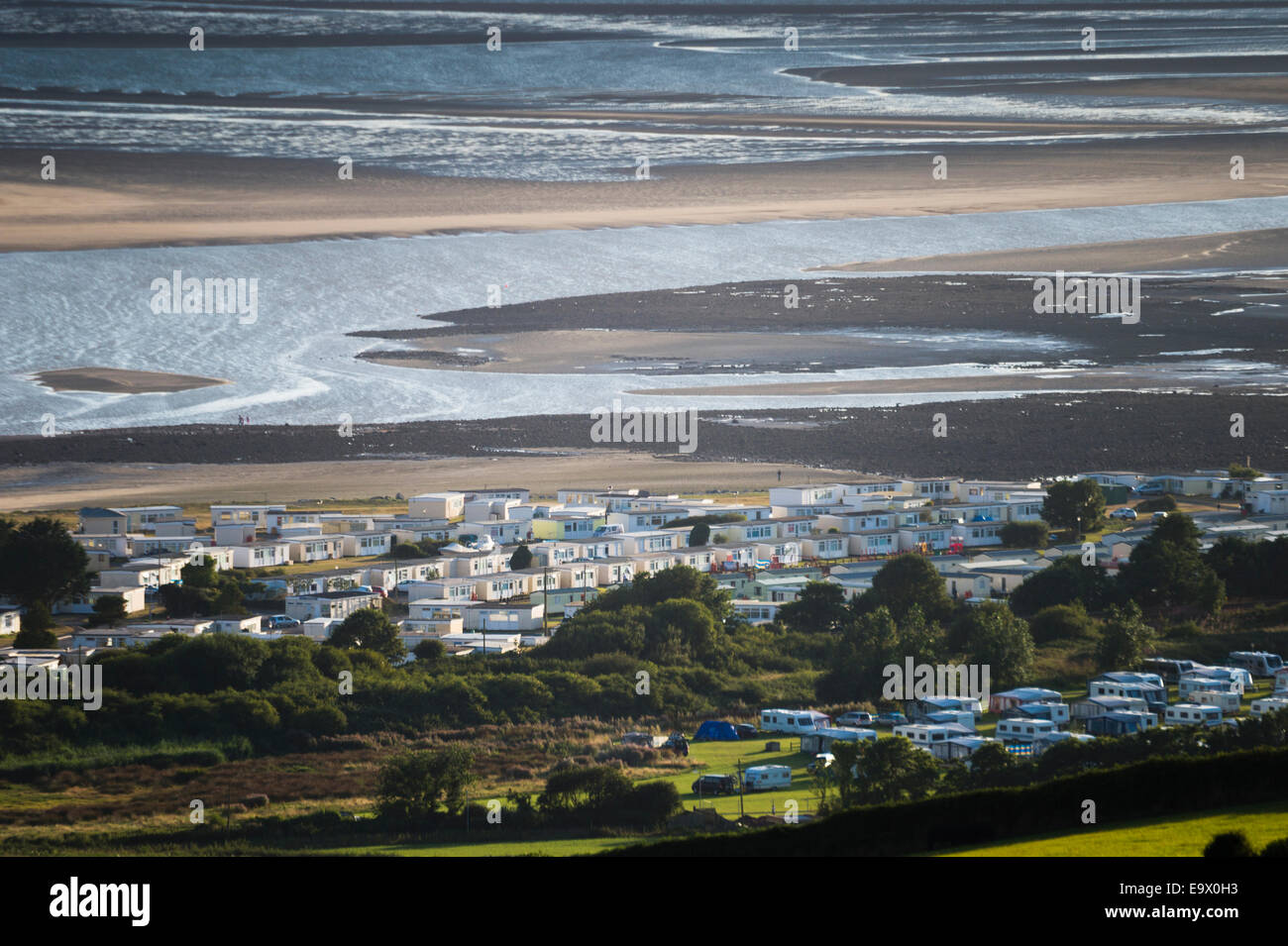 Carmarthen bay caravan park hi-res stock photography and images - Alamy