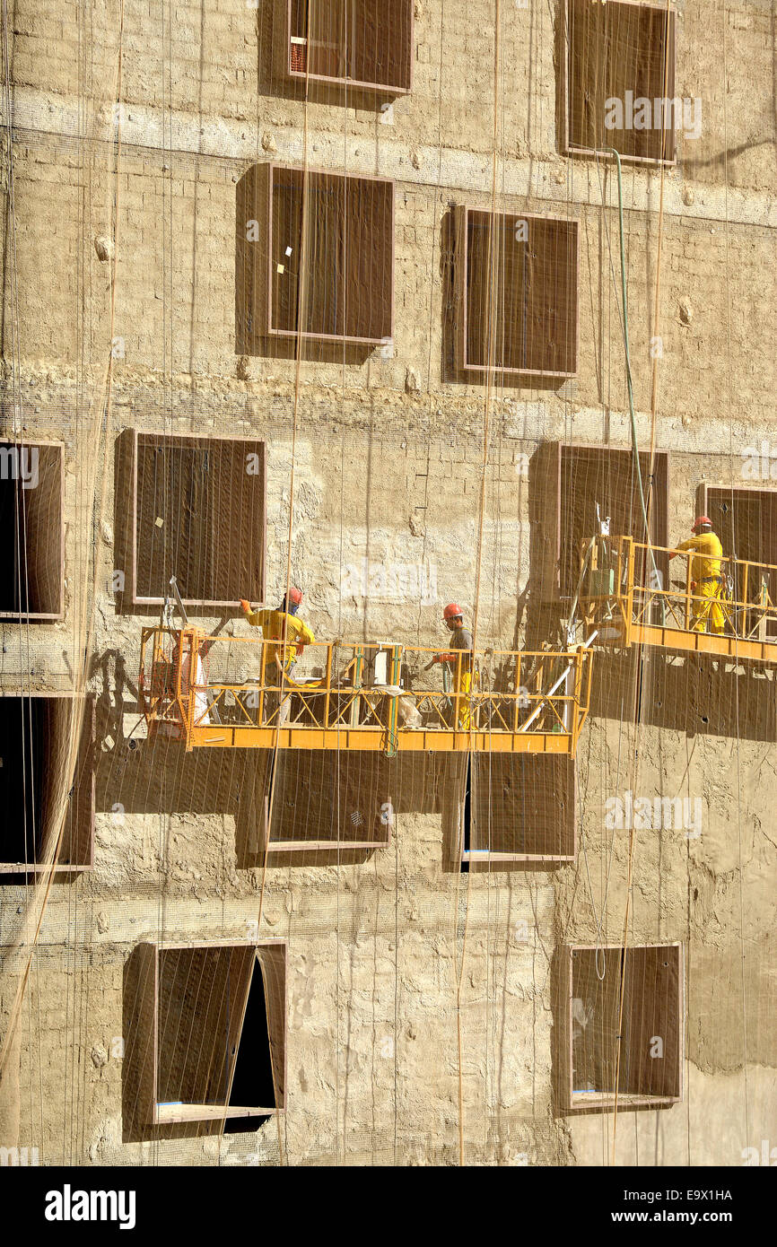 building construction scaffolding Brasilia Brazil Stock Photo - Alamy