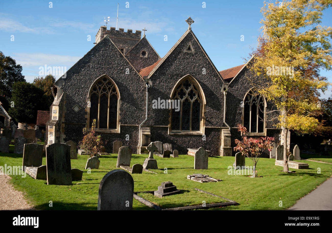 St andrews church sonning hi-res stock photography and images - Alamy