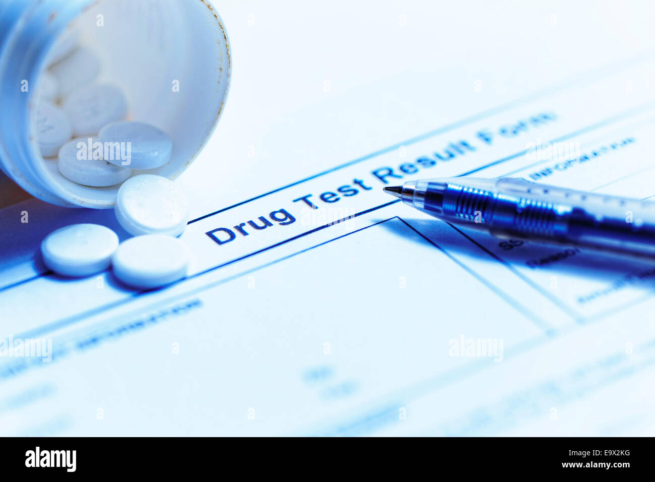 Drug analysis form hi-res stock photography and images - Alamy